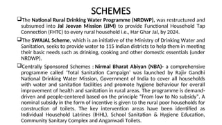 IMPORTANCE OF SAFE WATER AND HYGIENE WATERBORNE/WATERSHED DISEASES ...