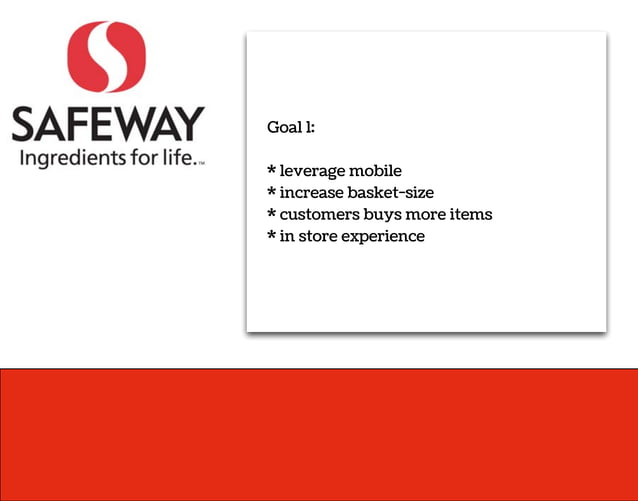 Safeway presentation | PPT