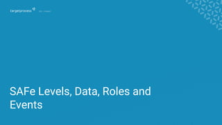 Scale Agile with SAFe in Targetprocess | PDF