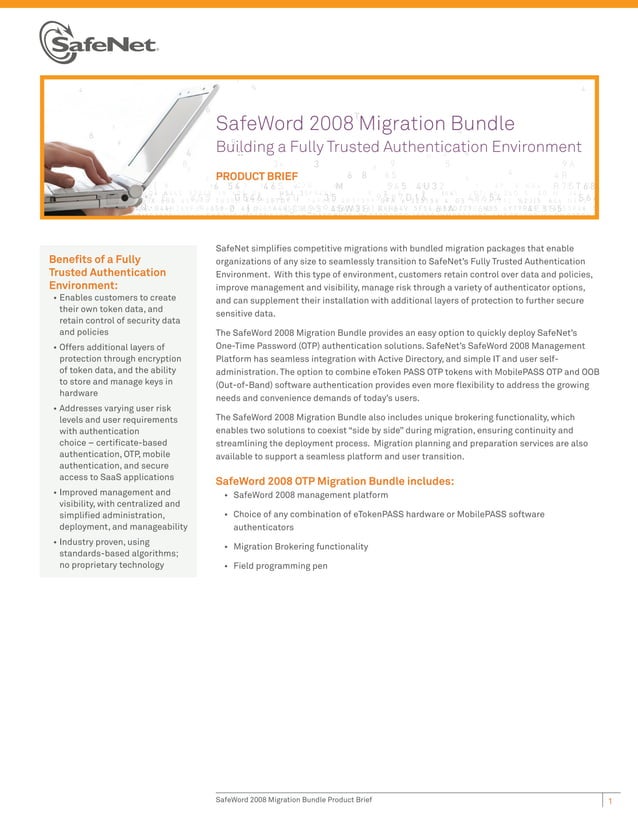 Safeword 2008 Migration Bundle Building A Fully Trusted Authentication