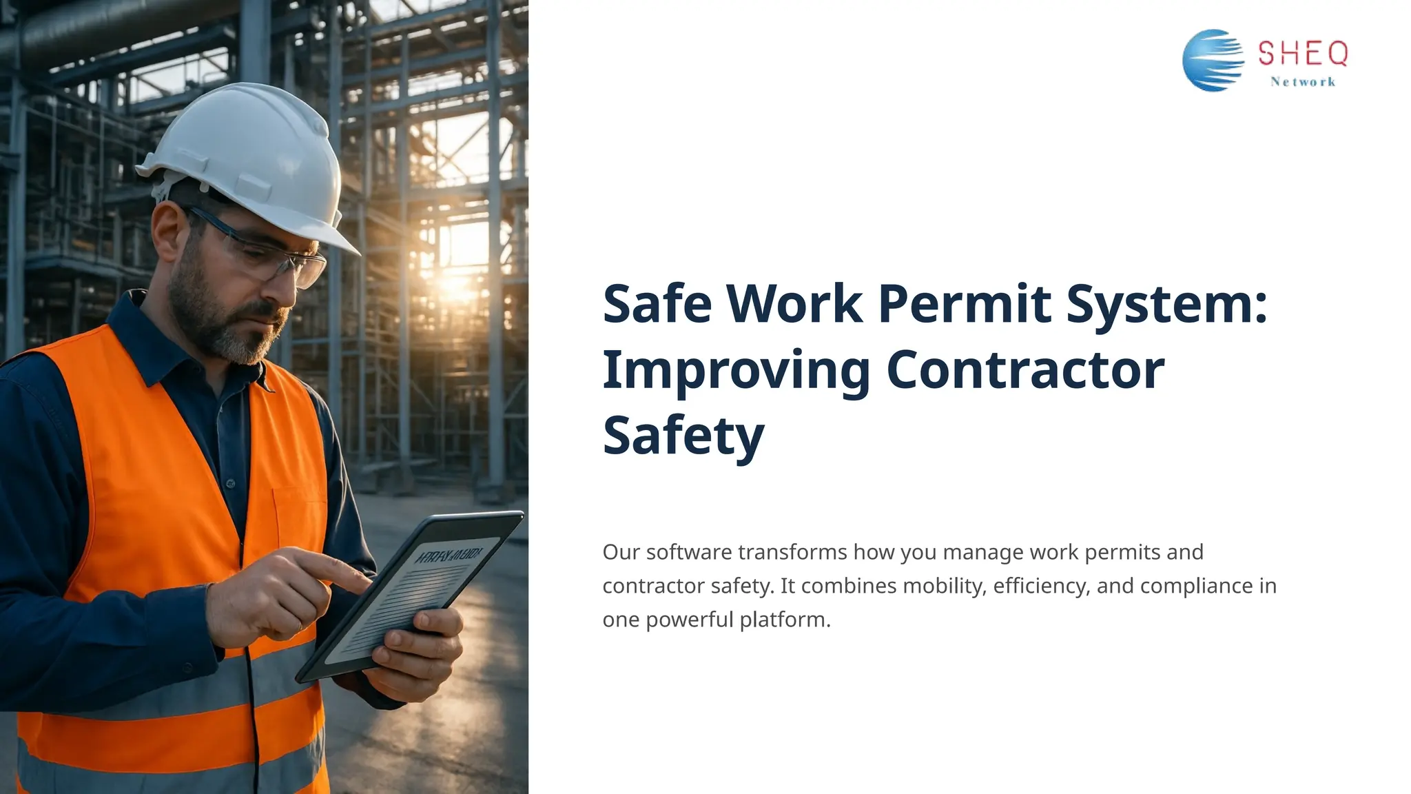 Safe Work Permit System Software for Contractor Safety | PPTX