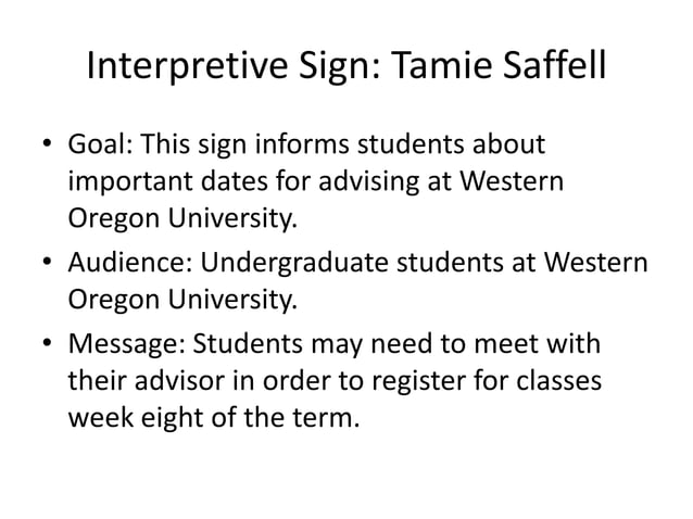 Saffell interp sign_show_9-4 | PPT
