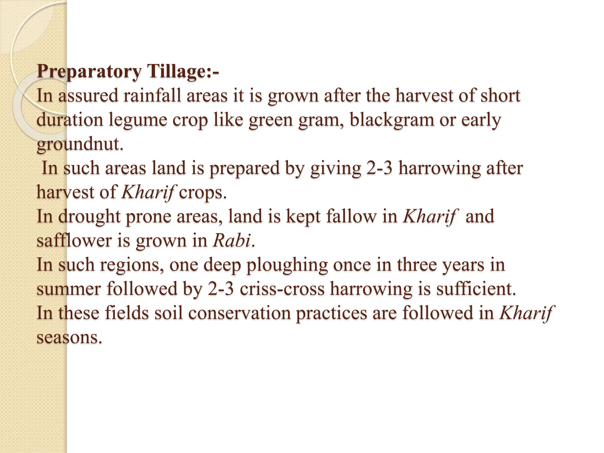 Safflower.pptx Details cultivation practices of safflower | PPTX