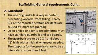 Scaffolding safety at construction site | PPTX