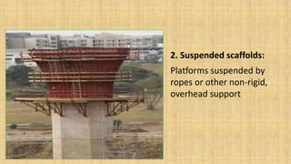 Scaffolding safety at construction site | PPTX