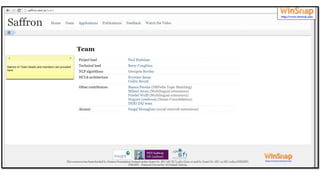 Saffron, the Concordancing Tool | PPSX