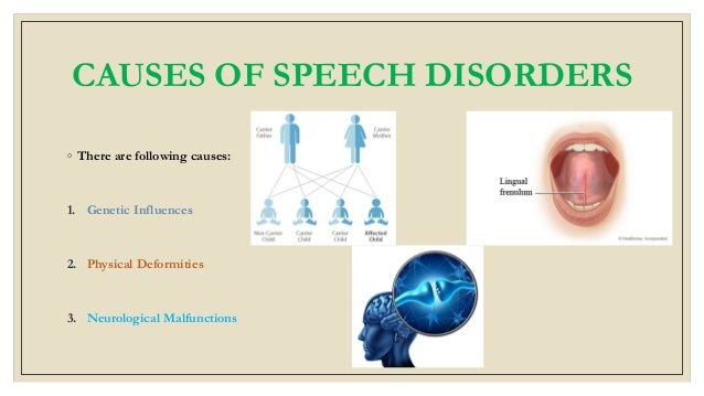Speech Disorders