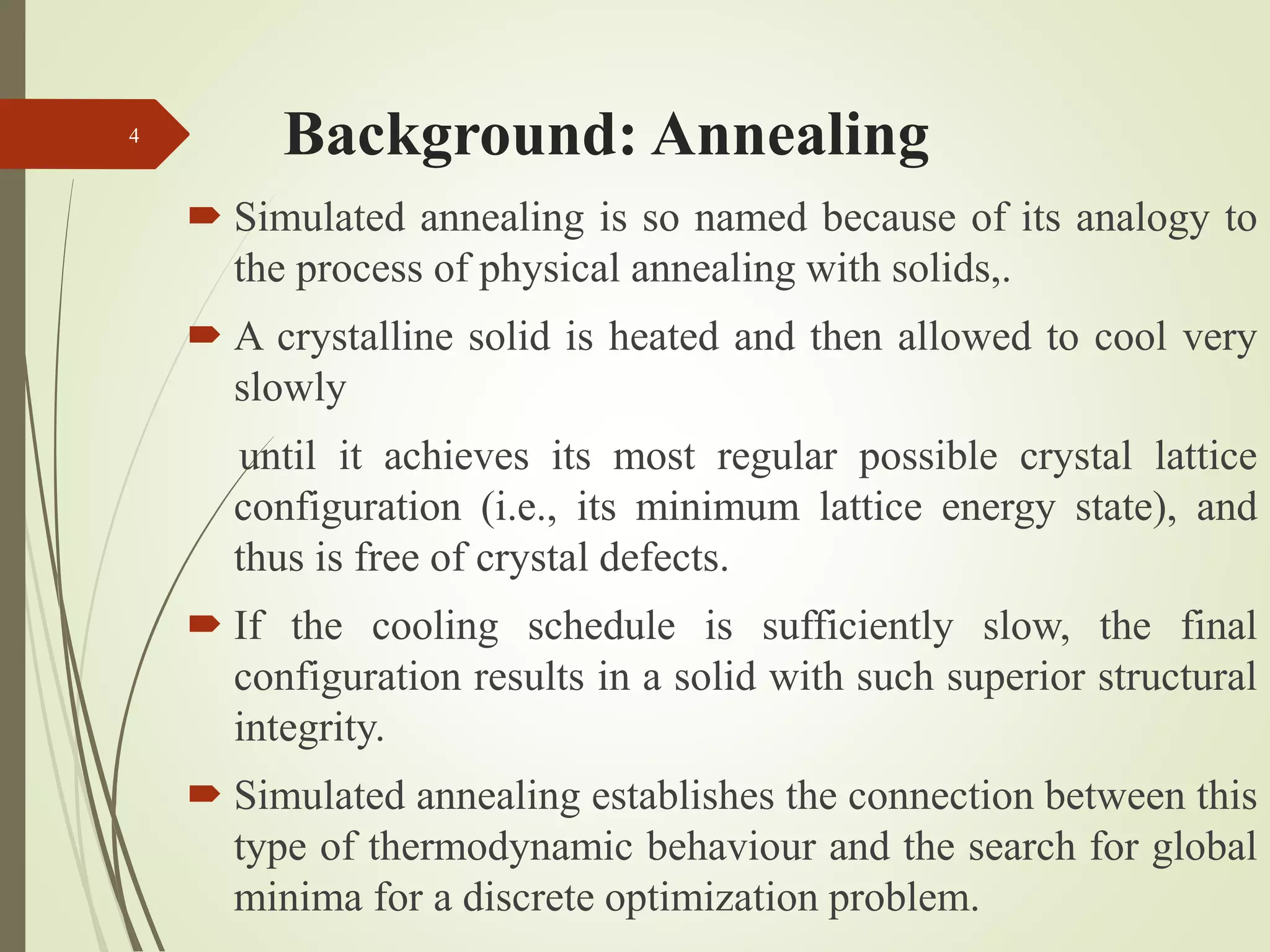 Simulated Annealing - A Optimisation Technique | PPTX