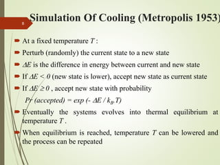 Simulated Annealing - A Optimisation Technique | PPTX