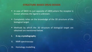 in silico drug design and virtual screening technique | PPTX