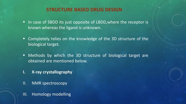 in silico drug design and virtual screening technique | PPTX | Pharmaceutical Industry | Industries