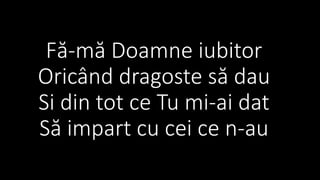 sa fiu Doamne multumit.pptx | Free Download