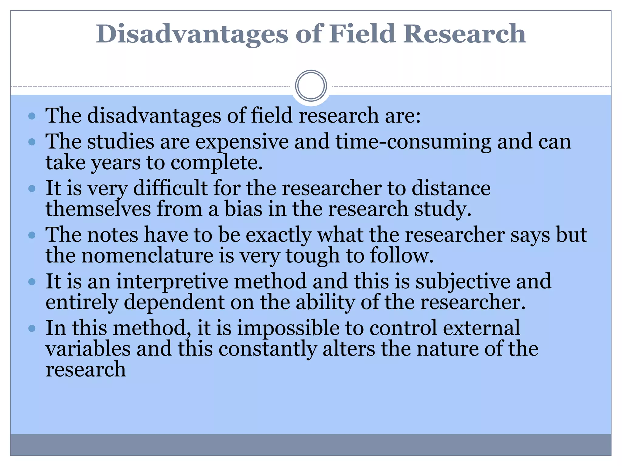 what is fieldwork | PPTX