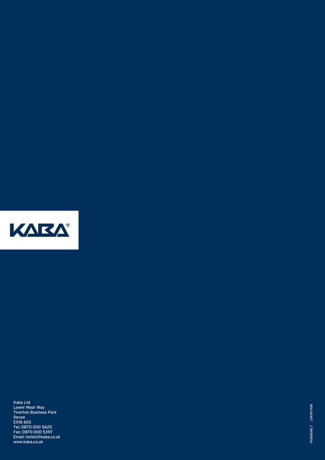 Saflok messenger-brochure | PDF