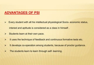 Safnasell personalized system of instruction (psi) o r keller plan | PPT