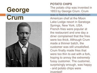 A Senior: Food Inventions | PPTX | Food & Drink