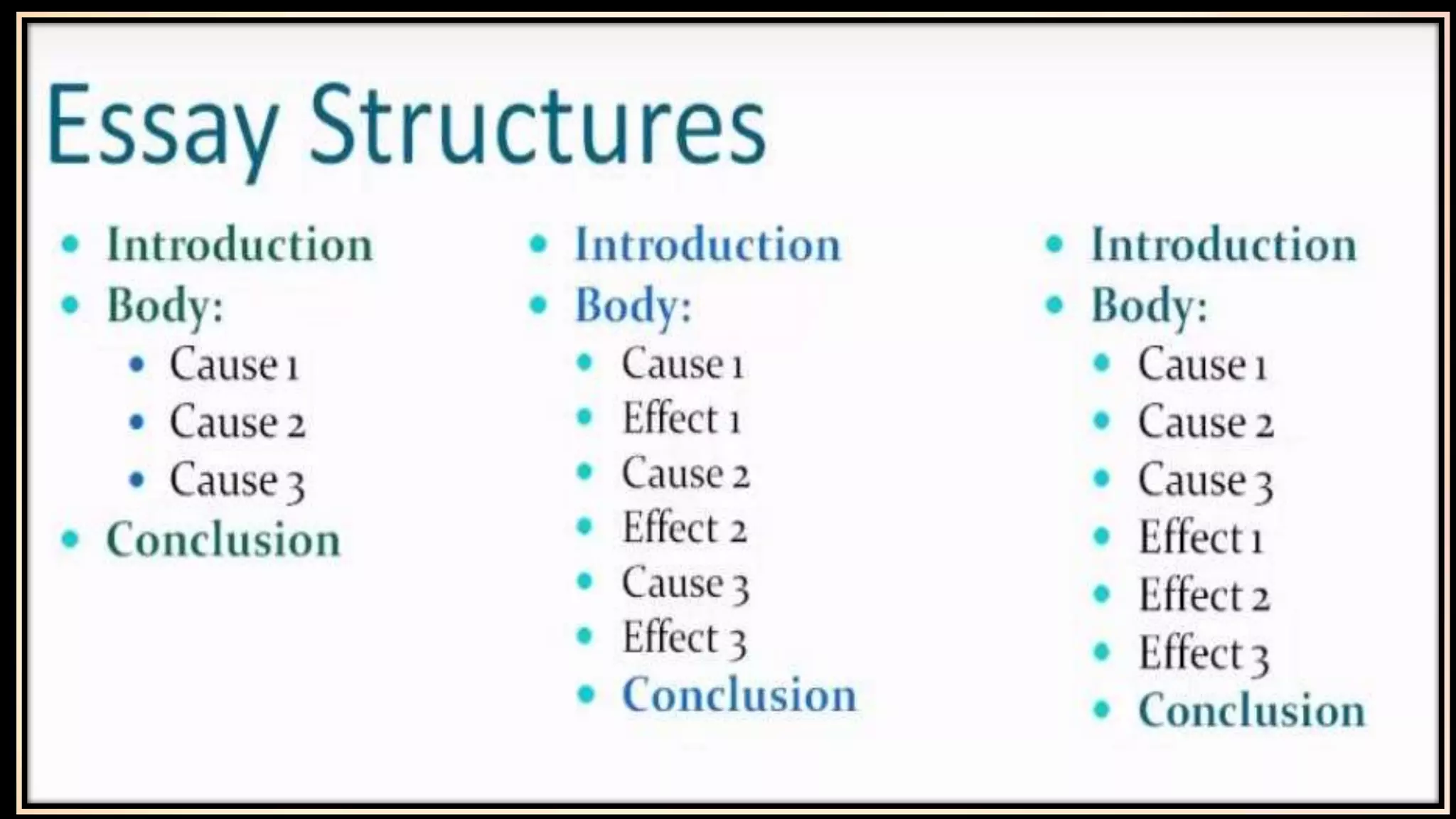 cause and effect essay | PPT