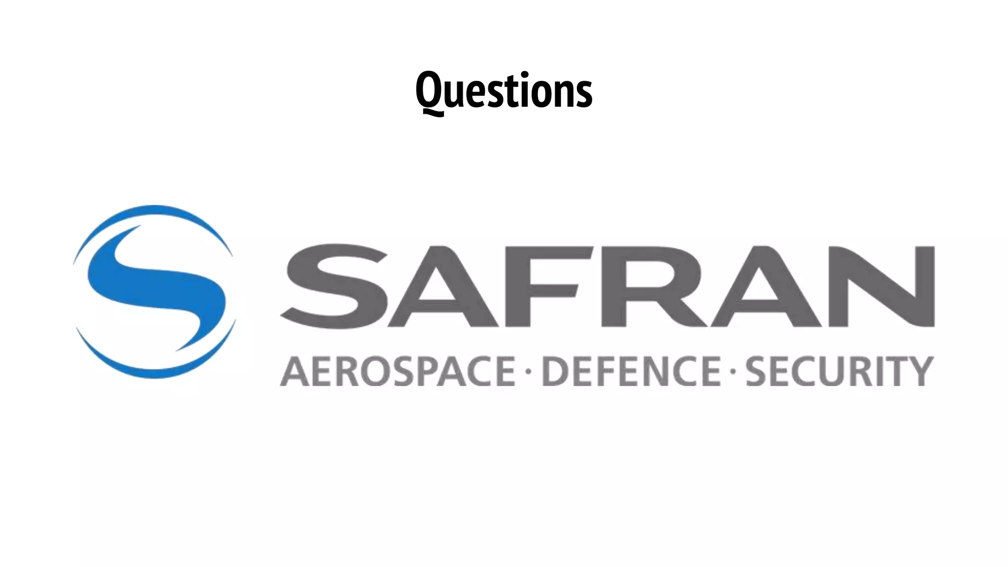 Safran industry project powerpoint | PPTX