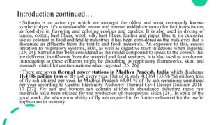 Safranine presentation | PPTX | Commodities | Economy