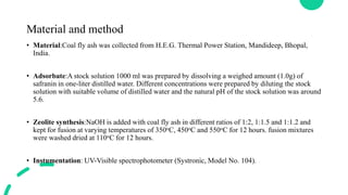Safranine presentation | PPTX | Commodities | Economy