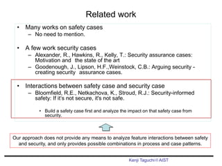 Safe & Sec Case Patterns (ASSURE 2015) | PPT