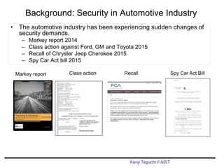 Safe & Sec Case Patterns (ASSURE 2015) | PPT