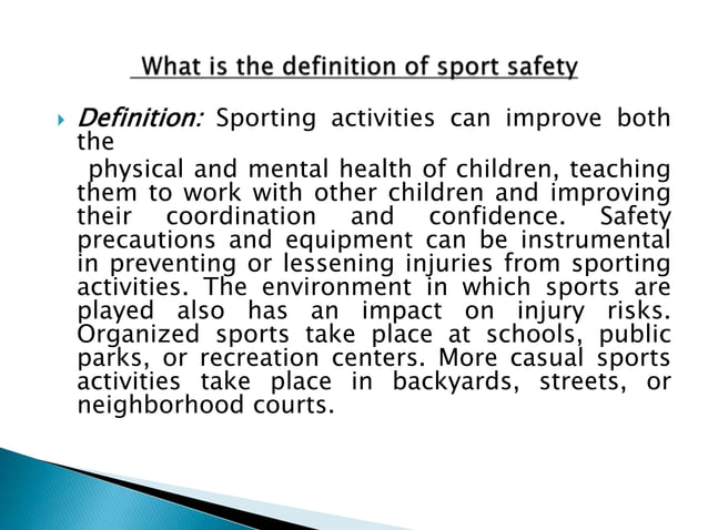 SAFTEY IN SPORT.pptx