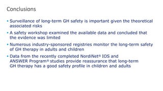 Safety of GH therapy | PPT