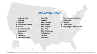 SAG-AFTRA Governance Basics GET INVOLVED guide | PPT | Free Download