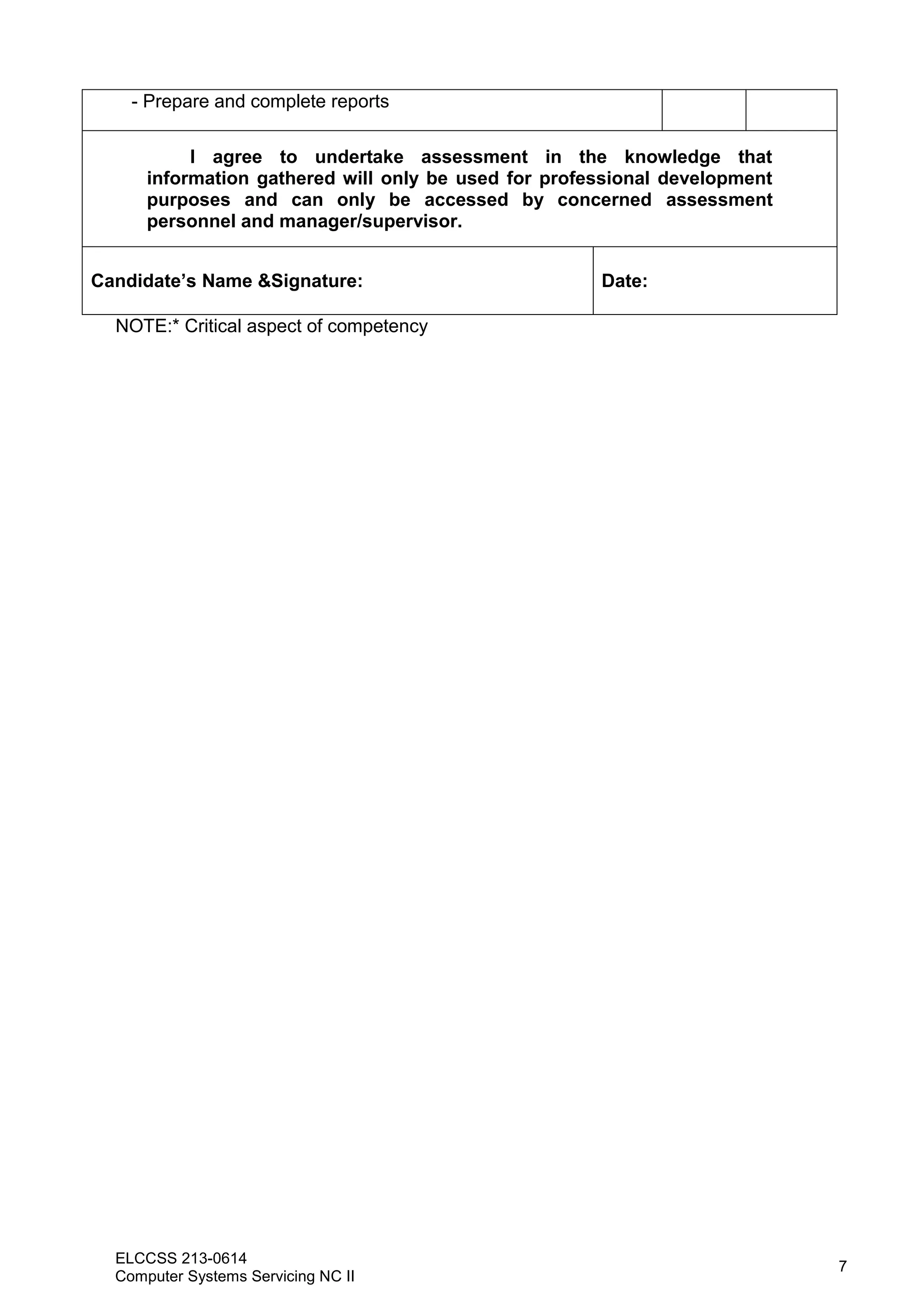 Sag computer system servicing nc ii | PDF