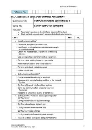 Sag computer system servicing nc ii | PDF