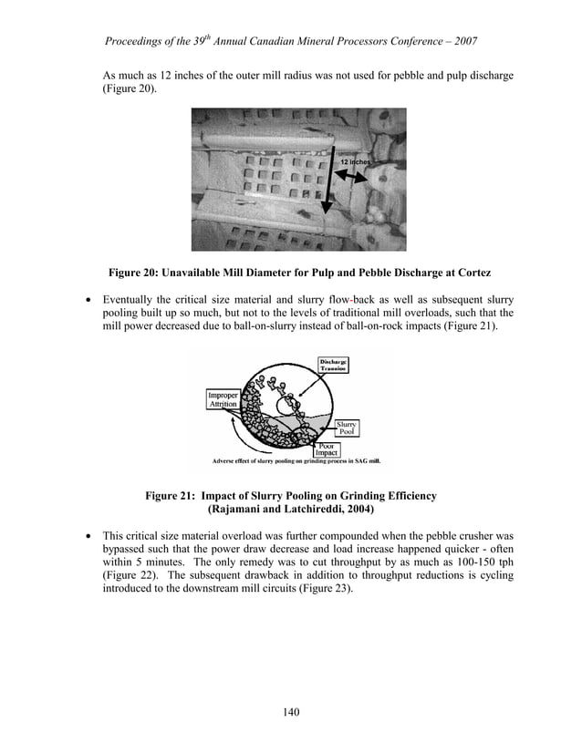 Sag mill-operation-at-cortez evolution-of-liner-d-11 | PDF ...