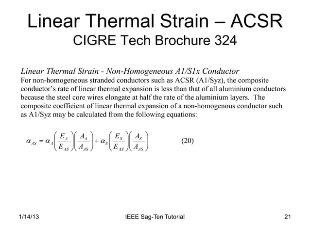 Sag tension calcs-ohl-tutorial | PDF | Physics | Science