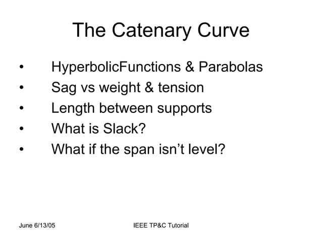 Sag tension calculations-a_tutorial_deve | PDF | Physics | Science