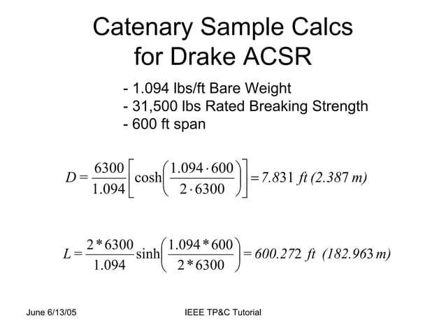 Sag tension calculations-a_tutorial_deve | PDF | Physics | Science
