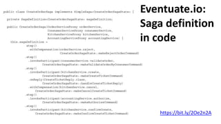 Saga about distributed business transactions in microservices world | PPT