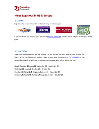 Sagacious research patent trademark updates | PDF