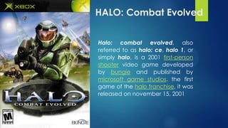 ENGLISH PRESENTATION SAGA HALO | PPTX