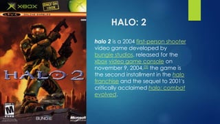 ENGLISH PRESENTATION SAGA HALO | PPTX