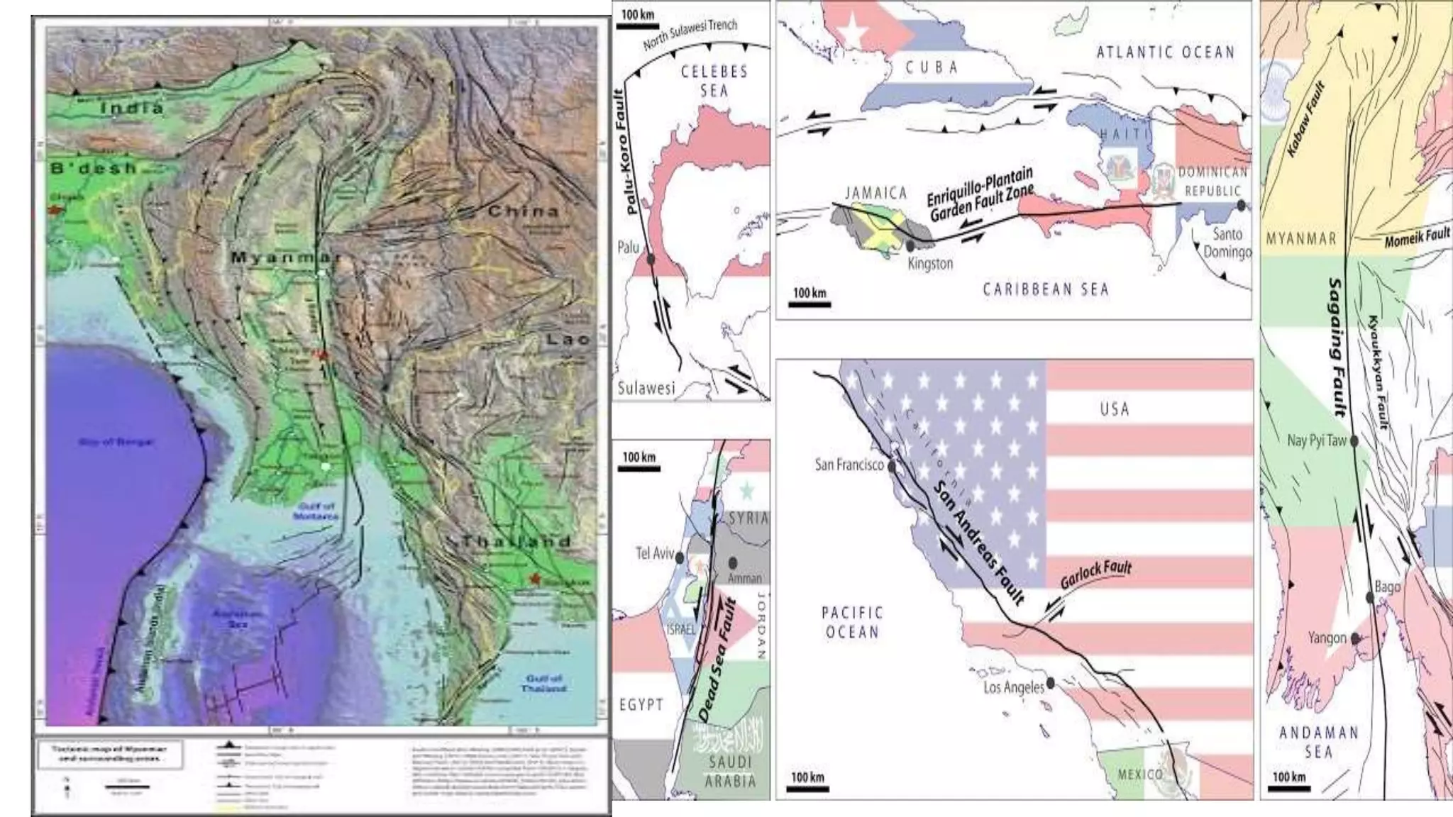 MYANMAR SAGAING FAULT | PPTX | Geology | Science