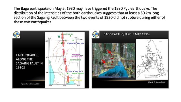 MYANMAR SAGAING FAULT | PPTX | Geology | Science