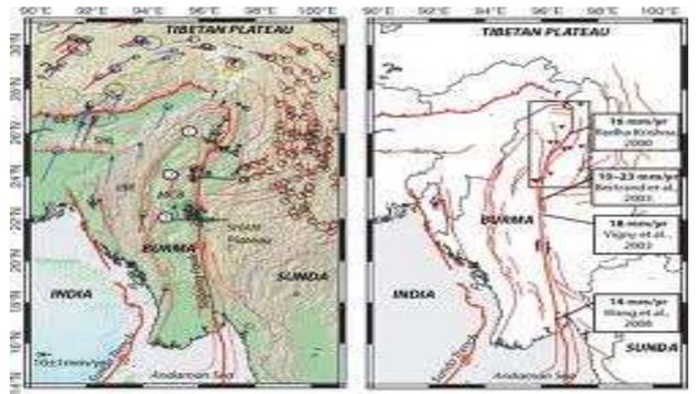 MYANMAR SAGAING FAULT | PPTX | Geology | Science