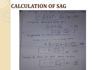 Sag and tension | PPTX