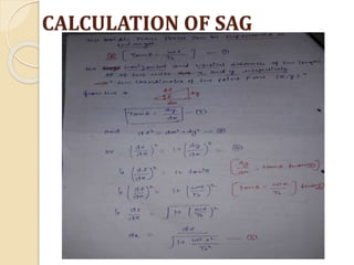 Sag and tension | PPTX