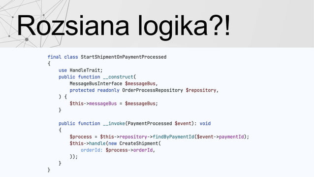 Procesy długożyjące - Wzorzec Sagi | PPT