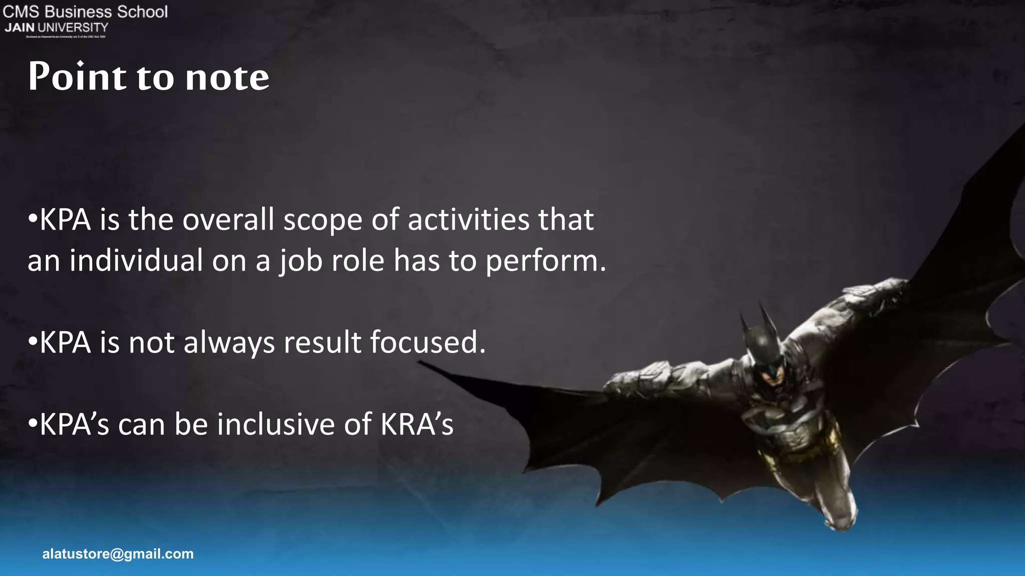 KRA KPI ( Key results area and Key performance indicators) | PPTX