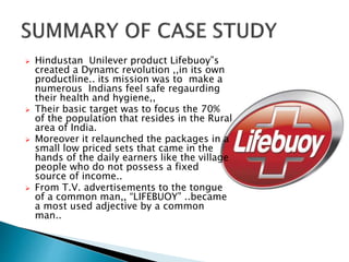 Case Study of Lifebuoy | PPTX