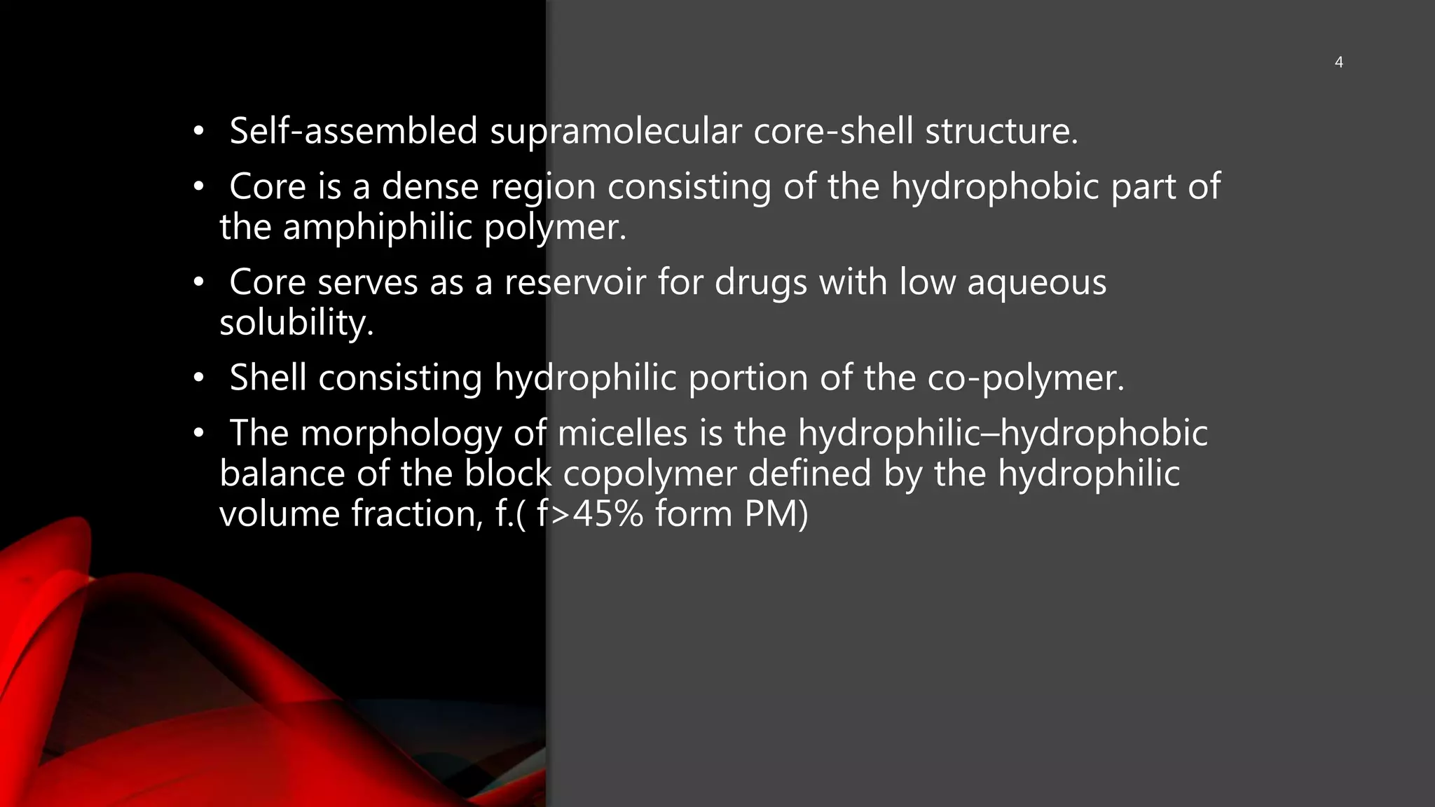 Polymeric miscelle | PPTX