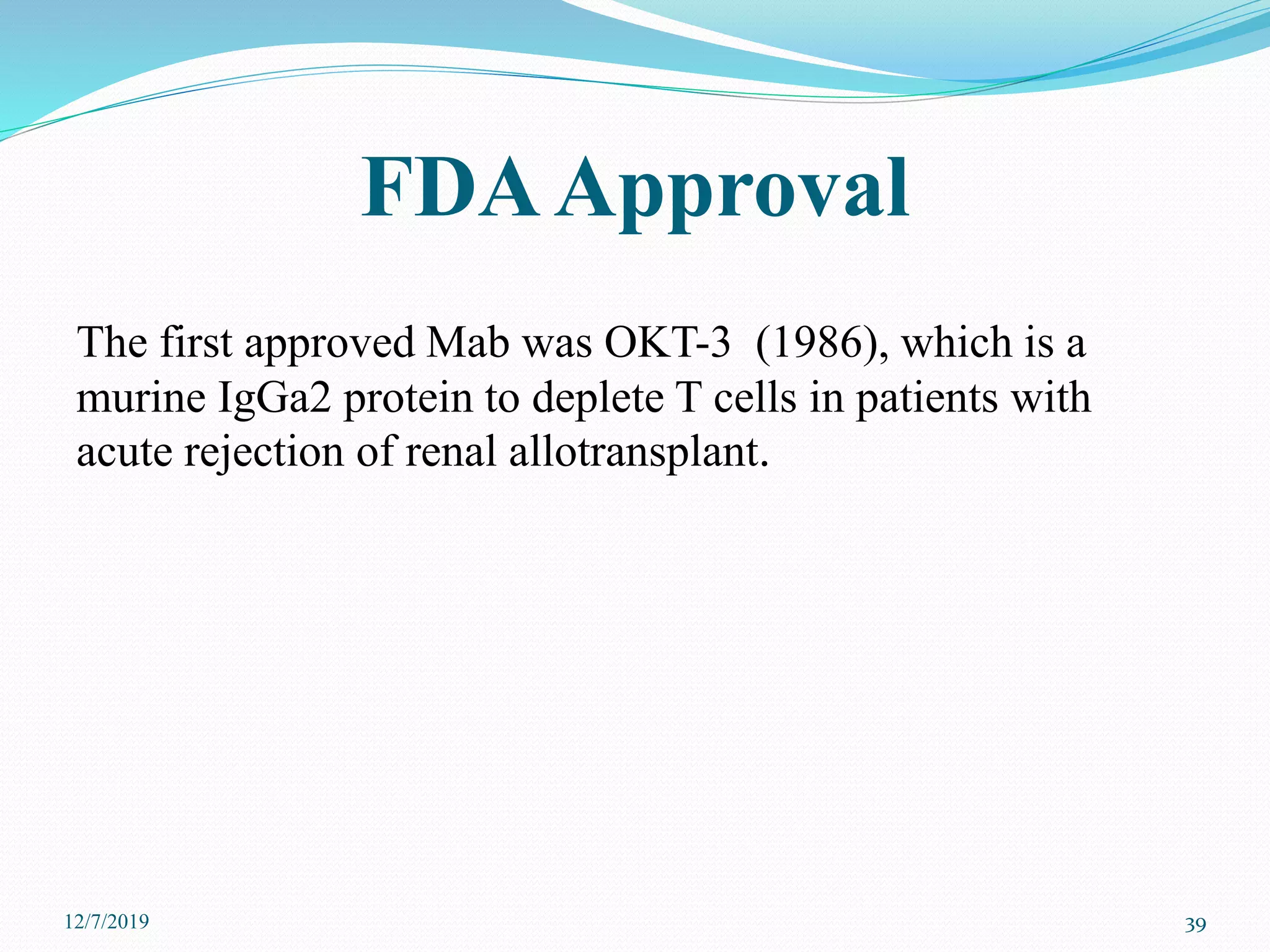 Monoclonal antibody as targeting drug delivery system | PPTX