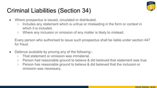 Adv. Sagar Bansal - Company Law Prospectus | PPTX | Legal Services ...